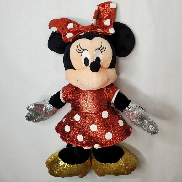Disney | Toys | Ty Sparkle Disney Minnie Mouse 4 Plush Girls Kids Toy ...